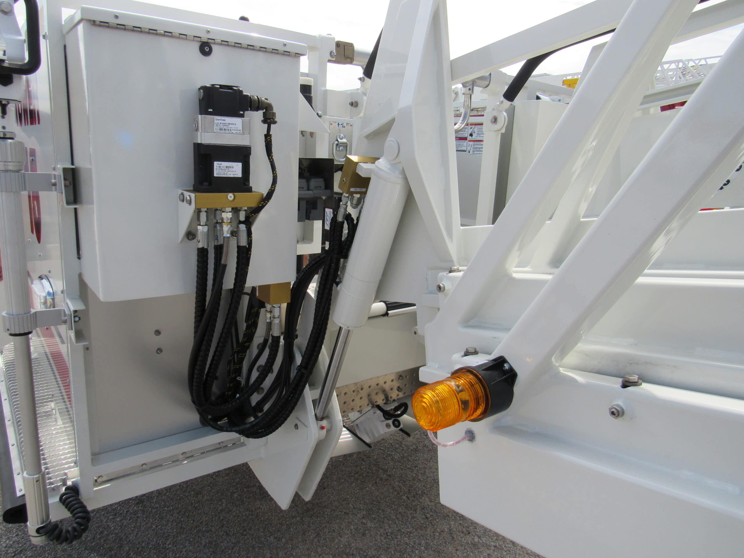 100 Rear Mount Platform Fire Apparatus - DPC Emergency