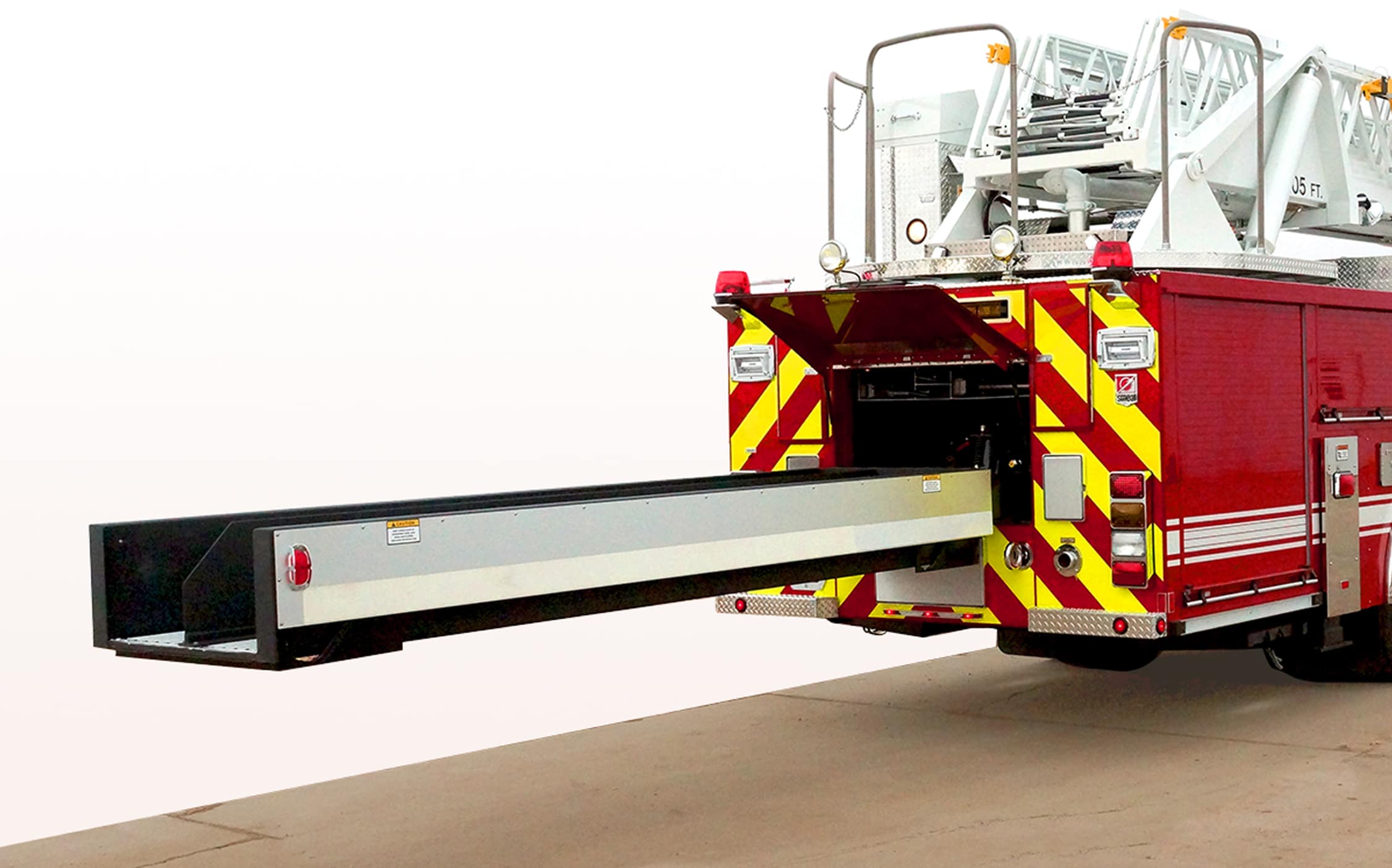 75 Rear Mount Ladder Spartan Fire Apparatus - DPC Emergency
